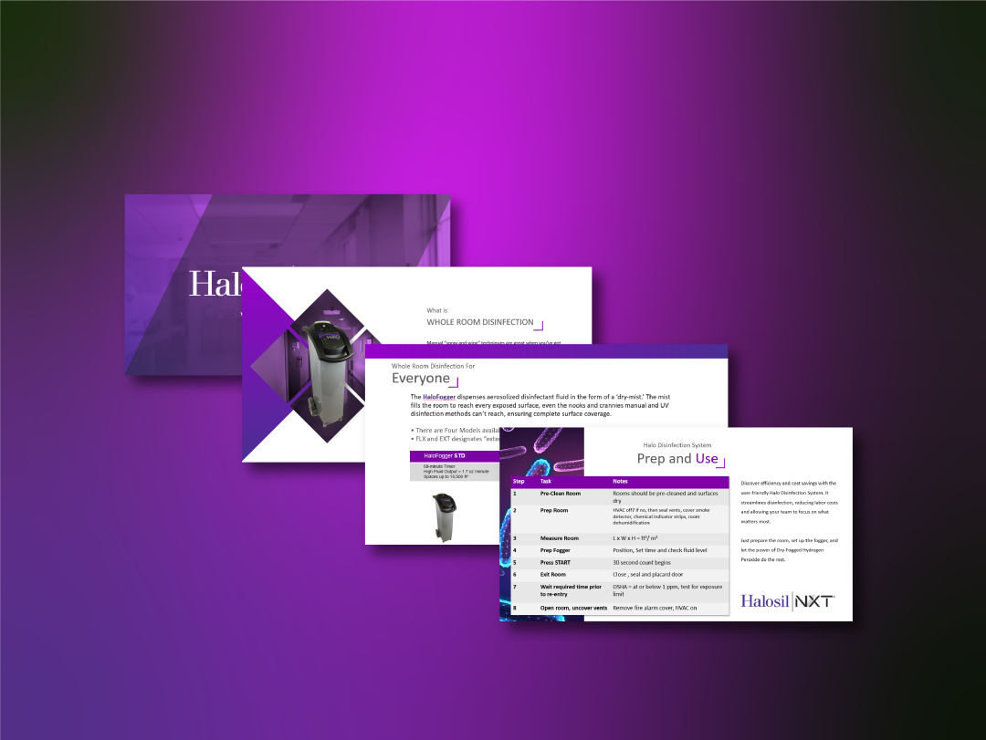 HaloFogger Service and Support - Halosil International NXT : Halosil ...